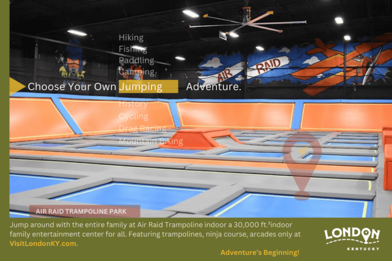 Air Raid Trampoline Park - Bounce into Fun in London, KY